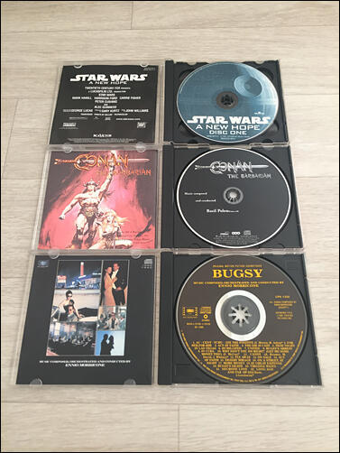 [완료] 영화 OST CD (스타워즈, 코난더바바리안, 벅시) - DVDPrime