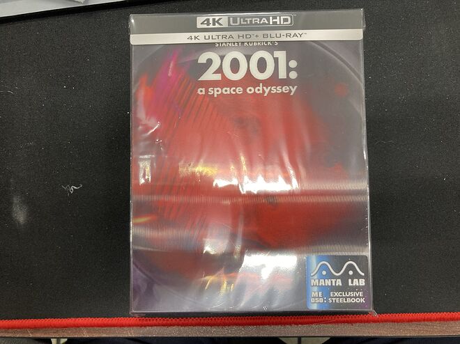 만타랩 2001 스페이스 오딧세이 & 스틸북 프레임 인증샷 - DVDPrime