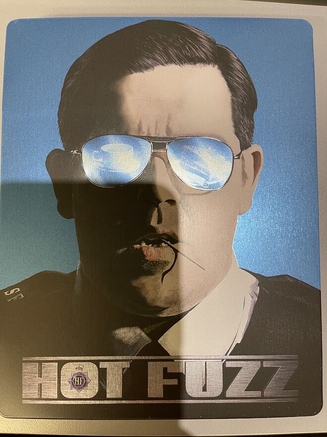 [완료] 뜨거운 녀석들 (Hot Fuzz) 4K+2D 스틸북 (하자있어 저렴) - DVDPrime
