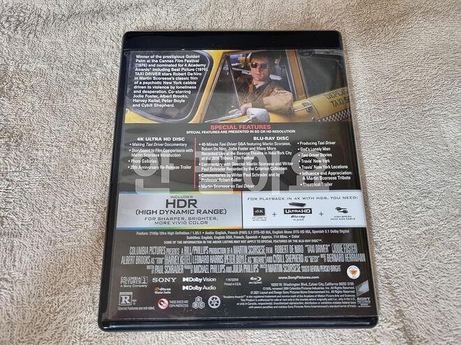 [택시 드라이버] 4K 오픈케이스 - DVDPrime
