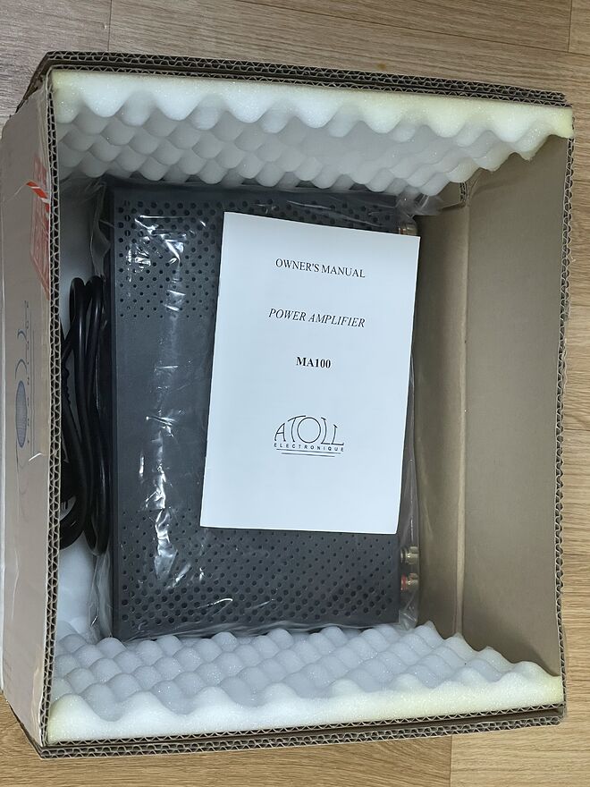 [판매] 아톨 파워앰프 MA100 - DVDPrime