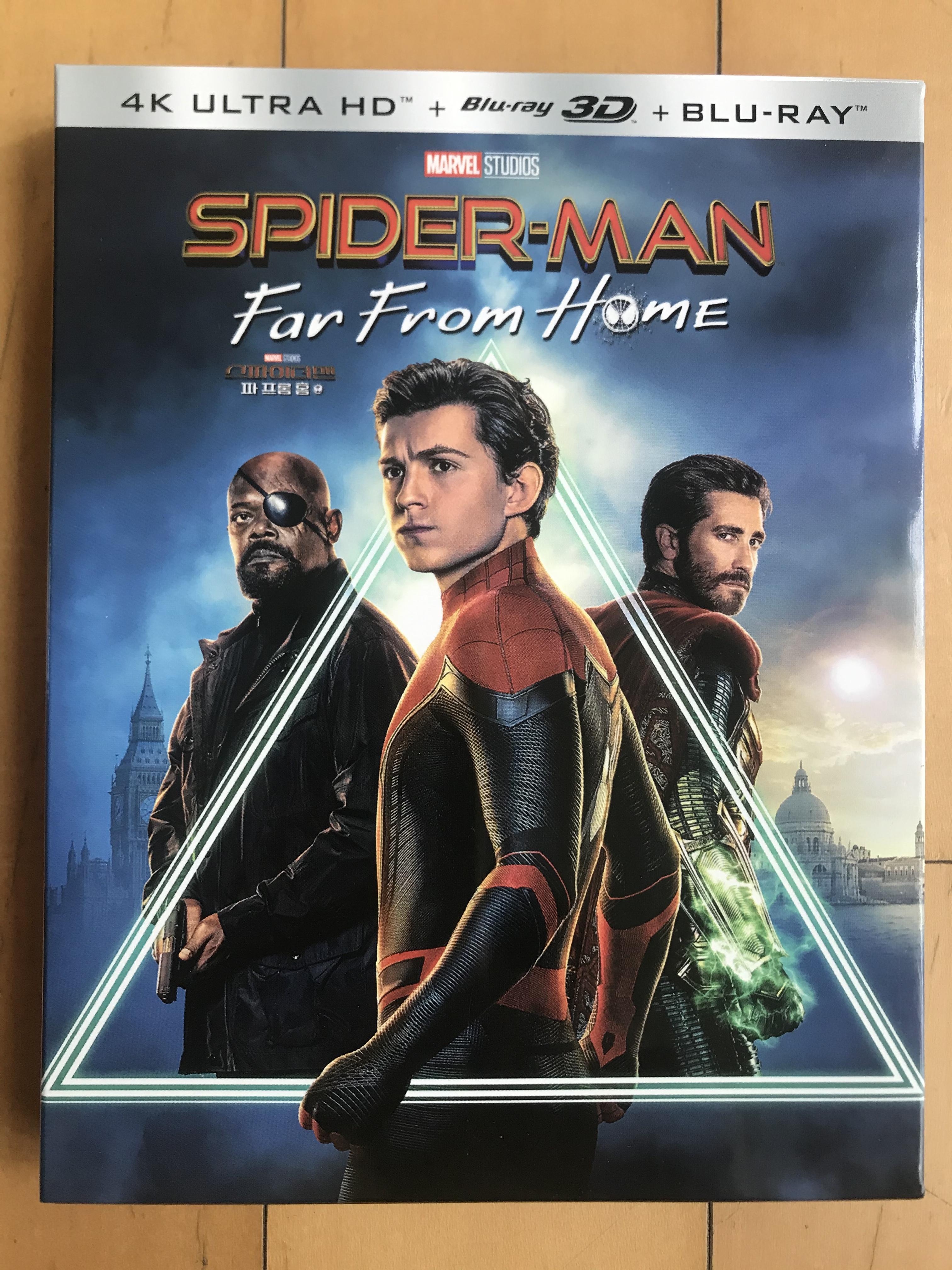 [스파이더맨:파프롬홈] 4K+3D+2D 풀슬립 일반판 - DVDPrime