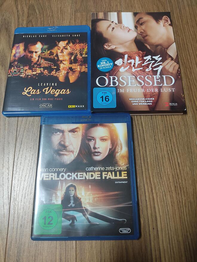 독마존 도착입니다 (엔트랩먼트,인간중독,라스베가스를 떠나며) - DVDPrime