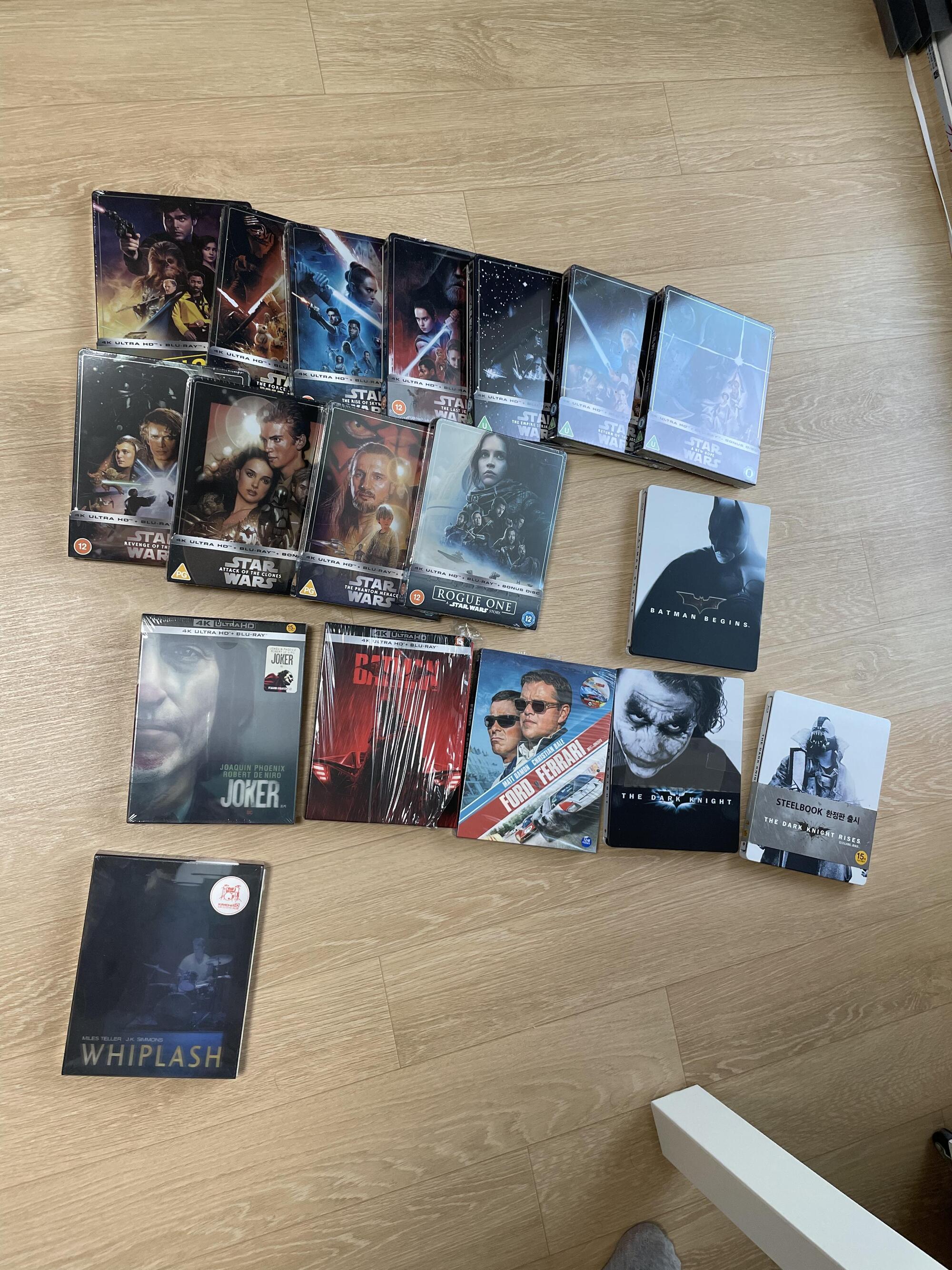 스타워즈 4k 자비 스틸북, 다크나이트 스틸북 판매 - DVDPrime