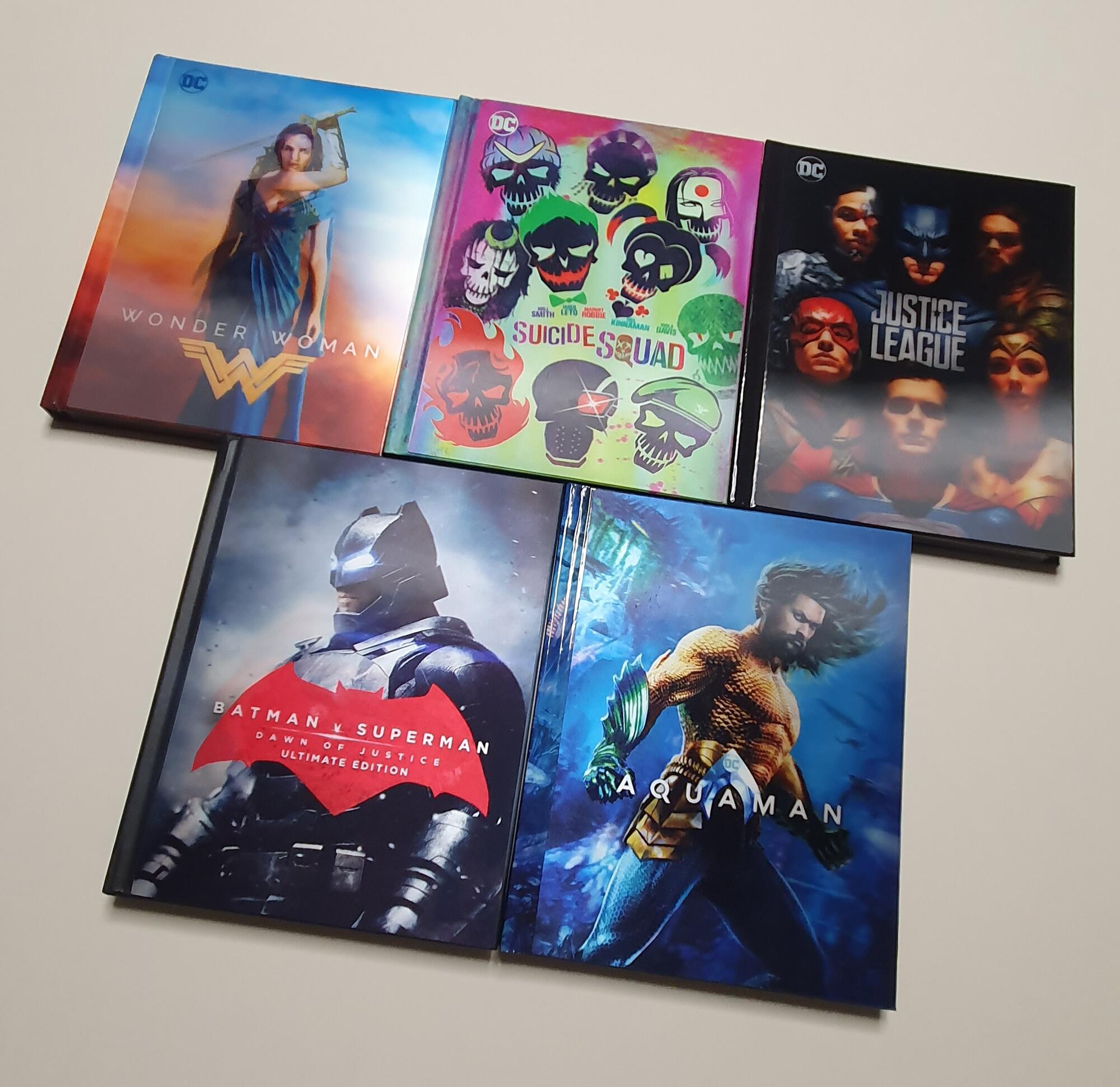 (가격할인) DC 원더우먼, 아쿠아맨, 저스티스 리그 등 렌티큘러 디지북 판매합니다. - DVDPrime