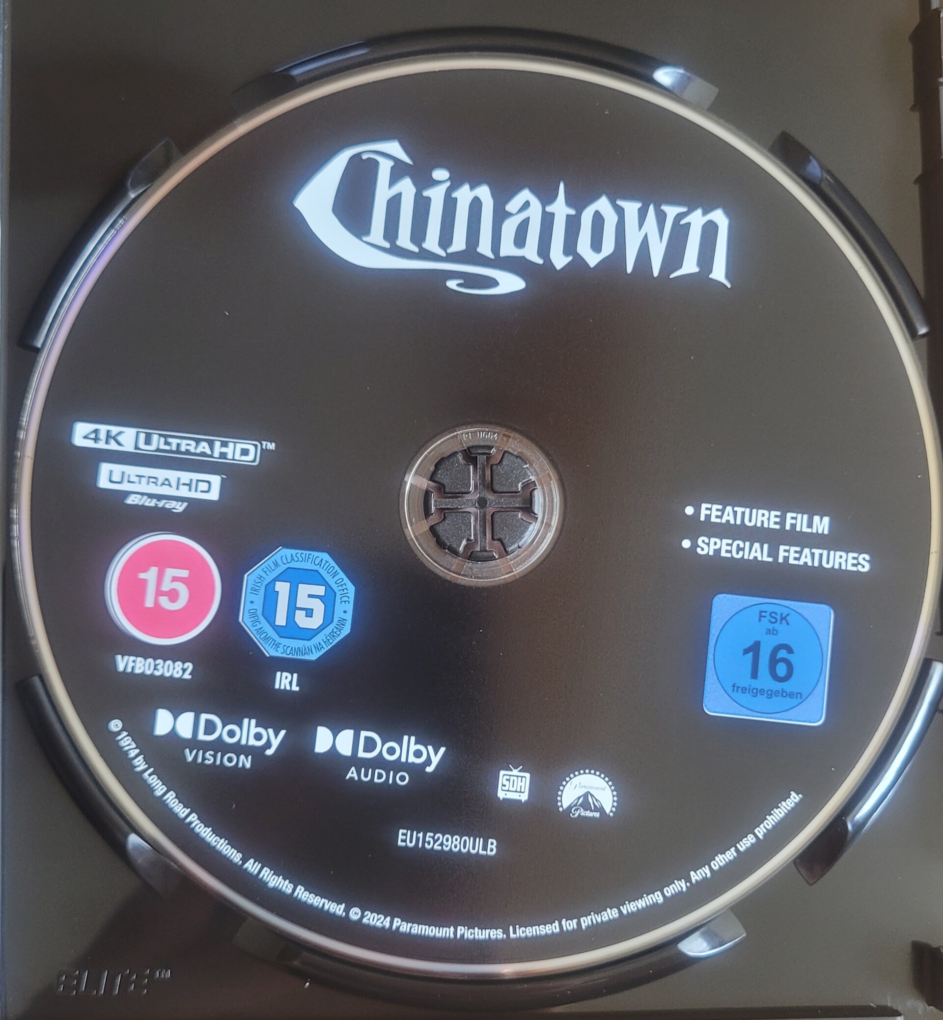 [차이나타운, 1974] 4K UltraHD (Feat: DVD) - DVDPrime