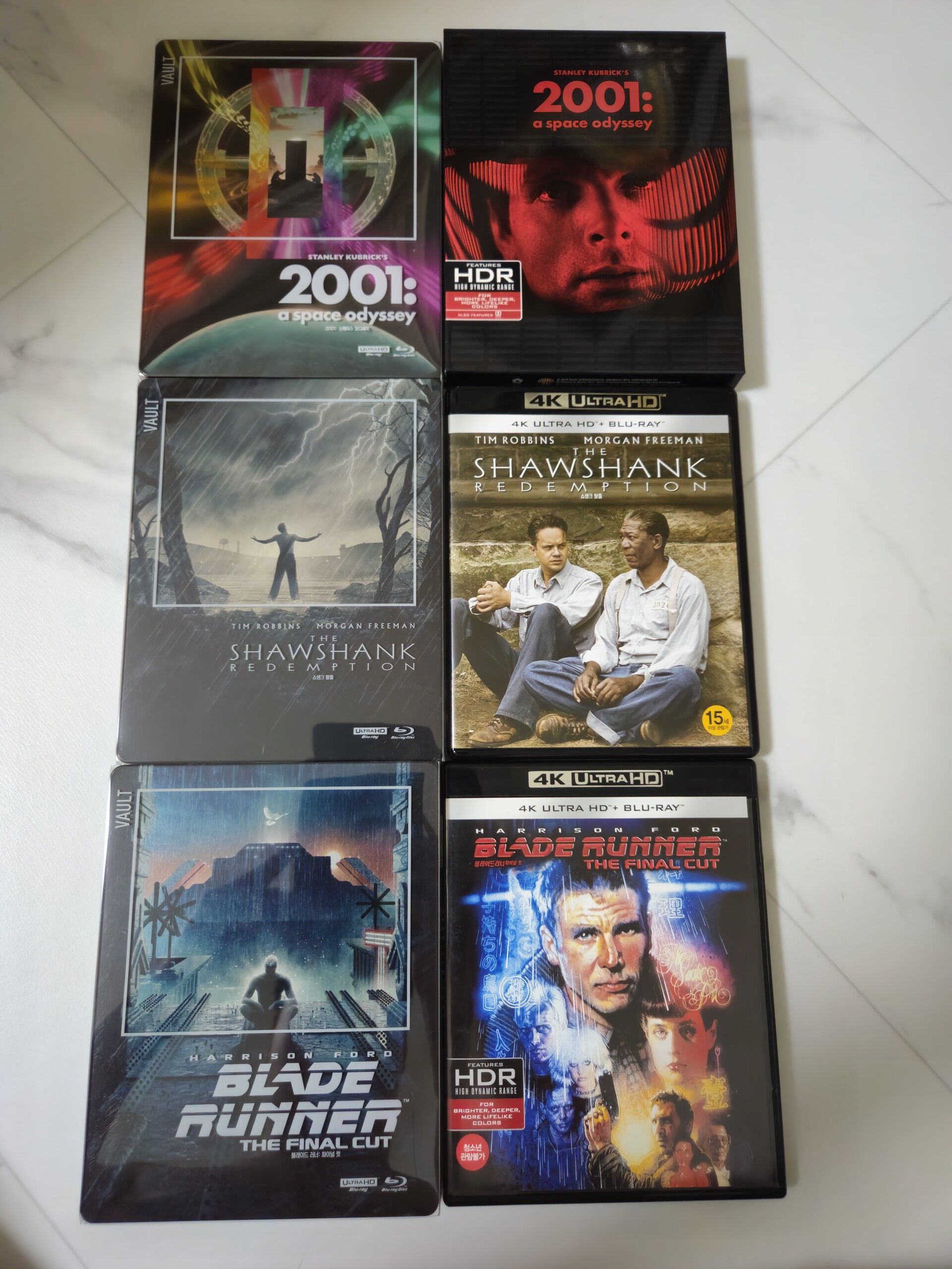 정발 4K 스틸북 까보기 - DVDPrime