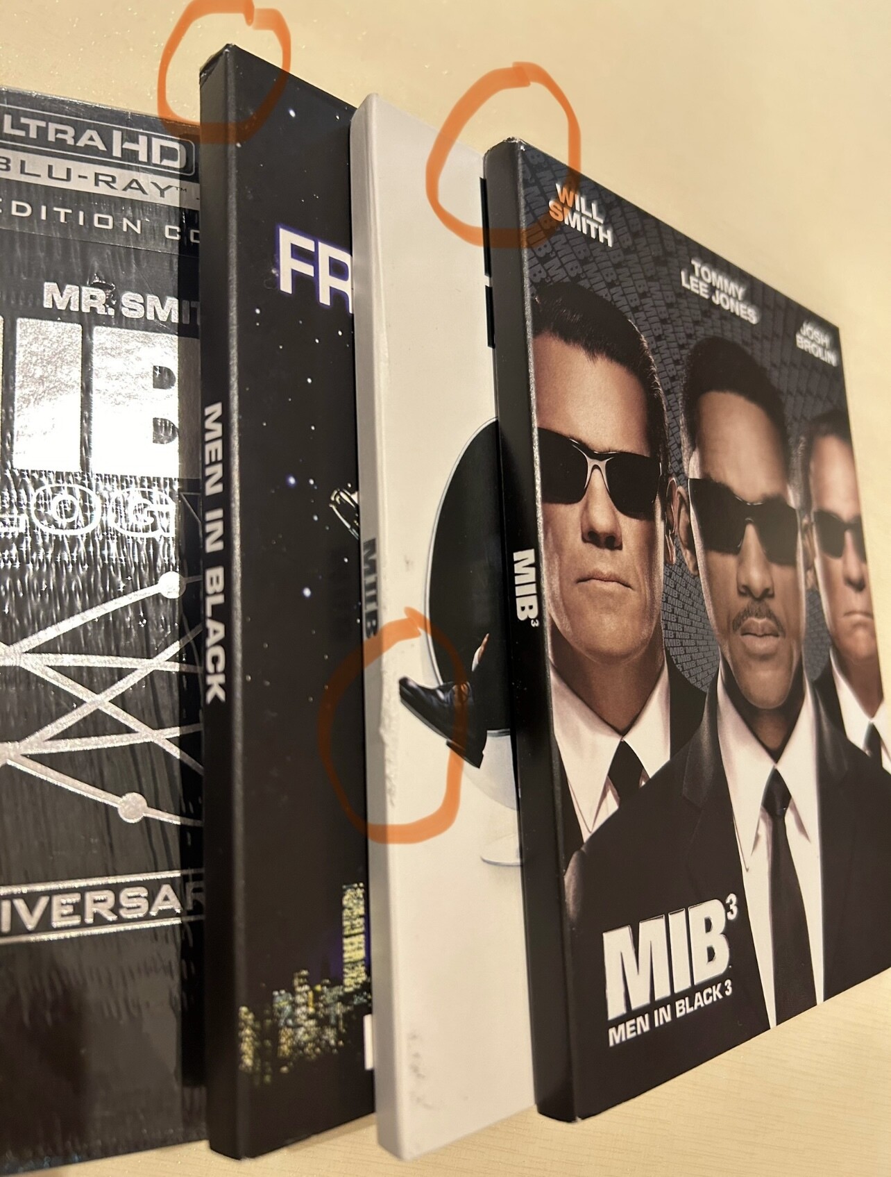 4K 맨인블랙1,2,3 - DVDPrime