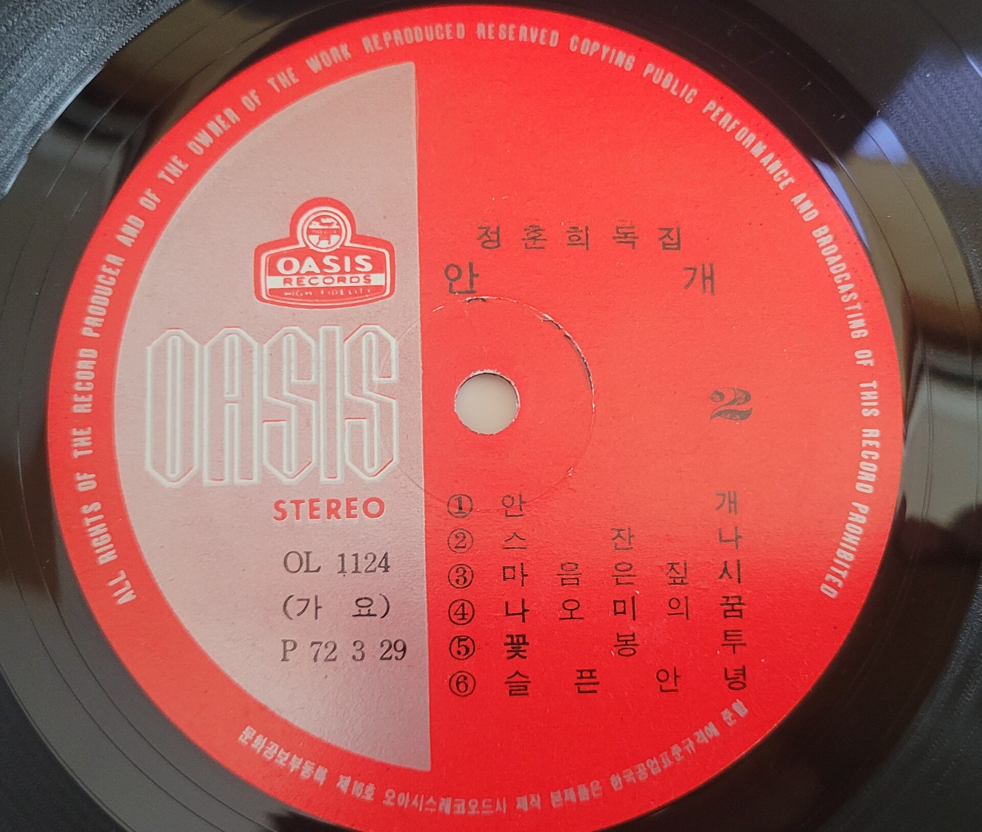 [정훈희] 안개 LP - DVDPrime