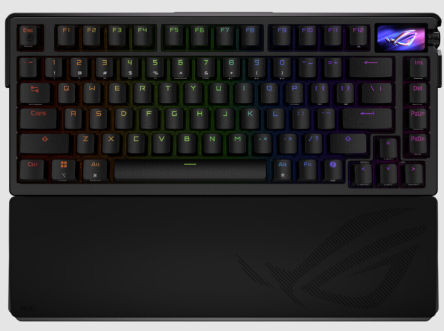 ASUS ROG, OLED를 탑재한 Azoth Extreme 게이밍 키보드 출시 - DVDPrime