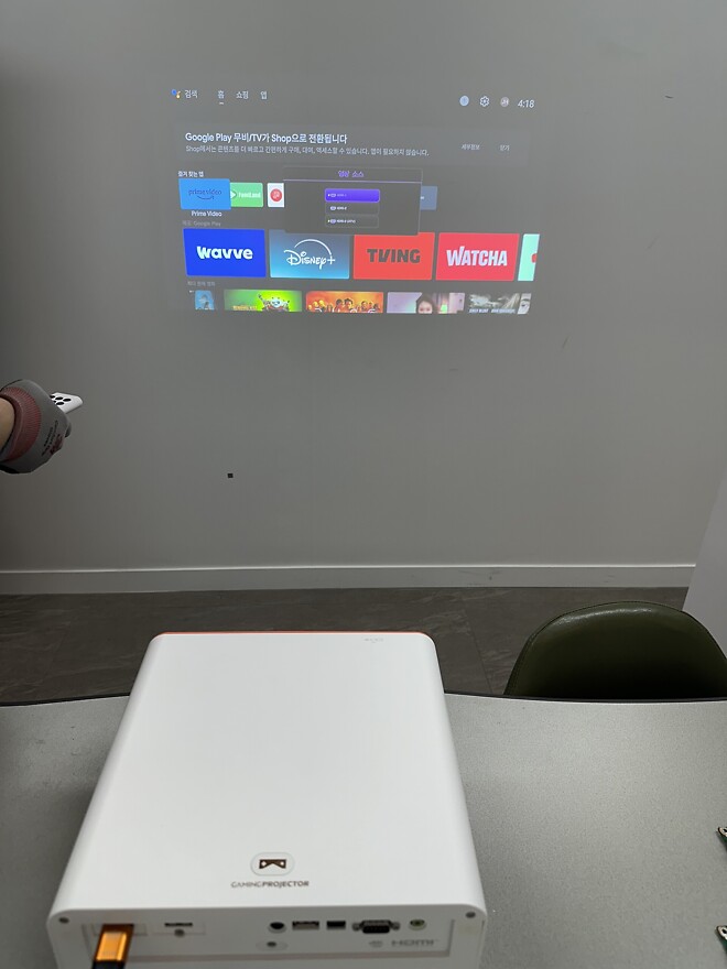 벤큐 x3000i 고장 증상 - DPrime