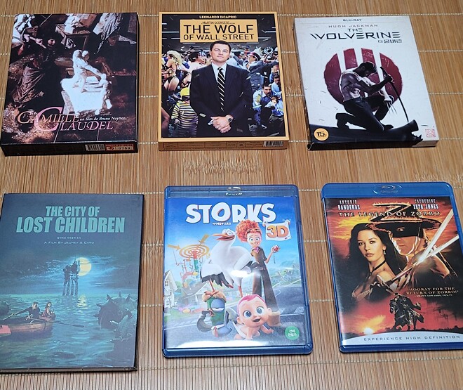 블루레이 3장 울버린, 스토크3D, 레전드조로 - DVDPrime