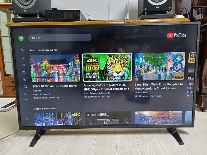 INSIGNIA 4K UHD 43인치 스마트TV (가격인하/도시바 OEM/호환리모컨 신품 포함) - DPrime