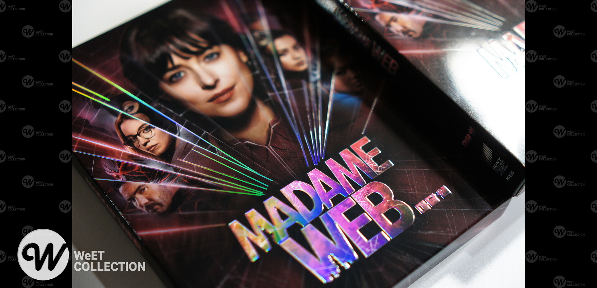(실물샷) 위트콜렉션 "마담웹" 4K.2D 풀슬립 스틸북 - DPrime