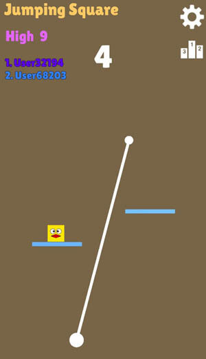 웹게임(Jumping Square) - DVDPrime