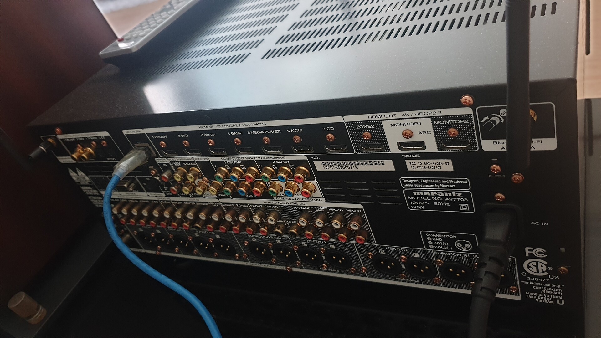 완료-마란츠 AV-7703 AV 프로세서 - DVDPrime