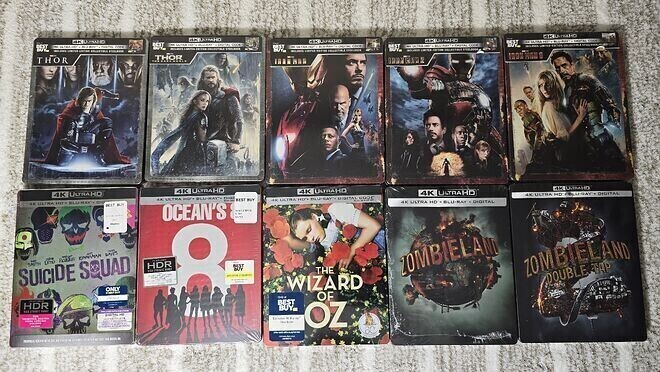 스틸북 정리합니다. - DVDPrime