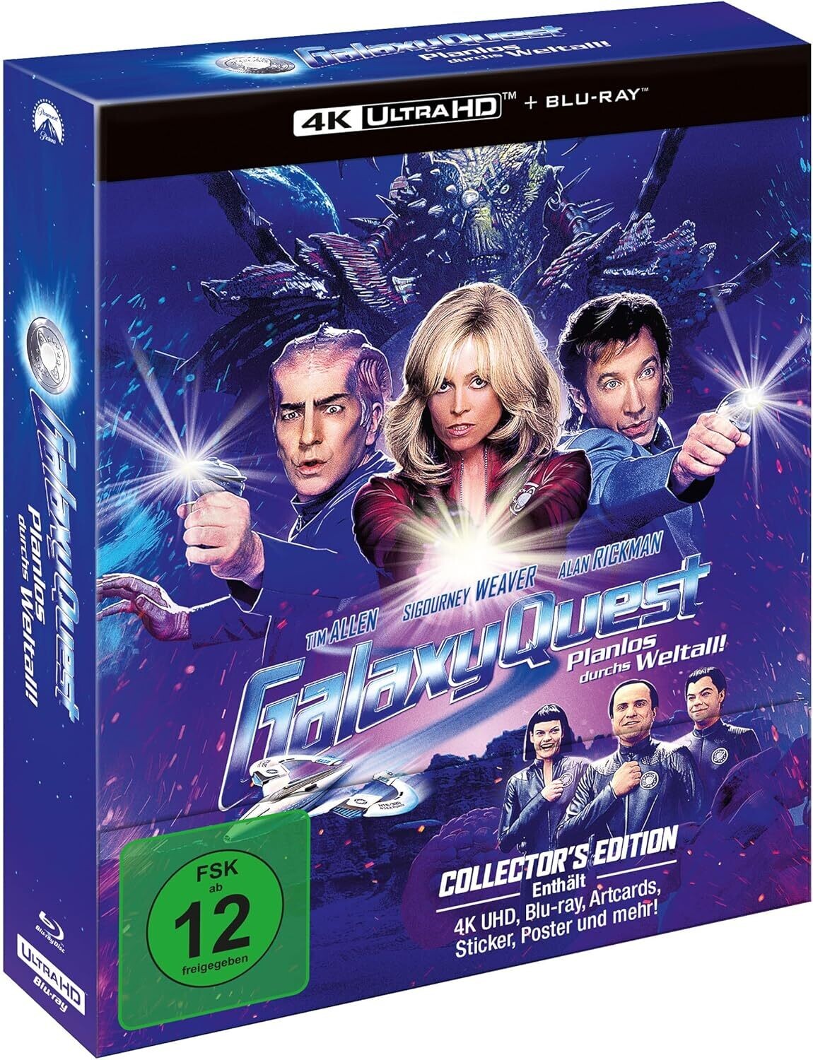 (해외출시예정) 갤럭시 퀘스트 4K.2D 컬렉터스 에디션 스틸북 - DVDPrime