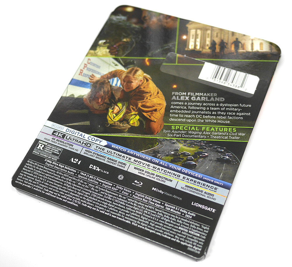 Civil War (2024) - DVDPrime