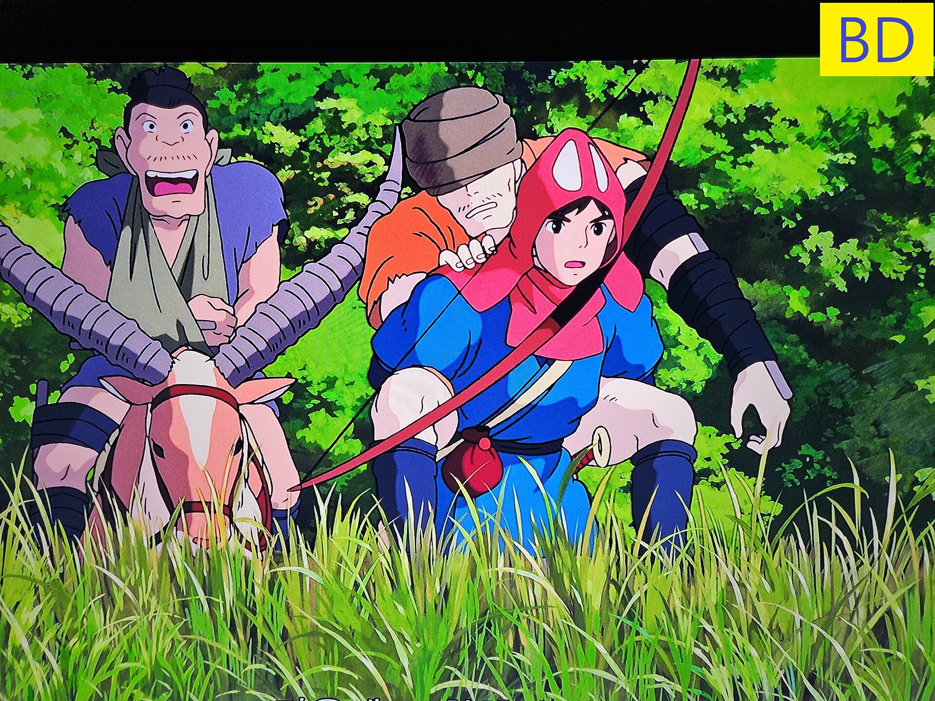 모노노케 히메 LD VS 블루레이 비교 - DVDPrime