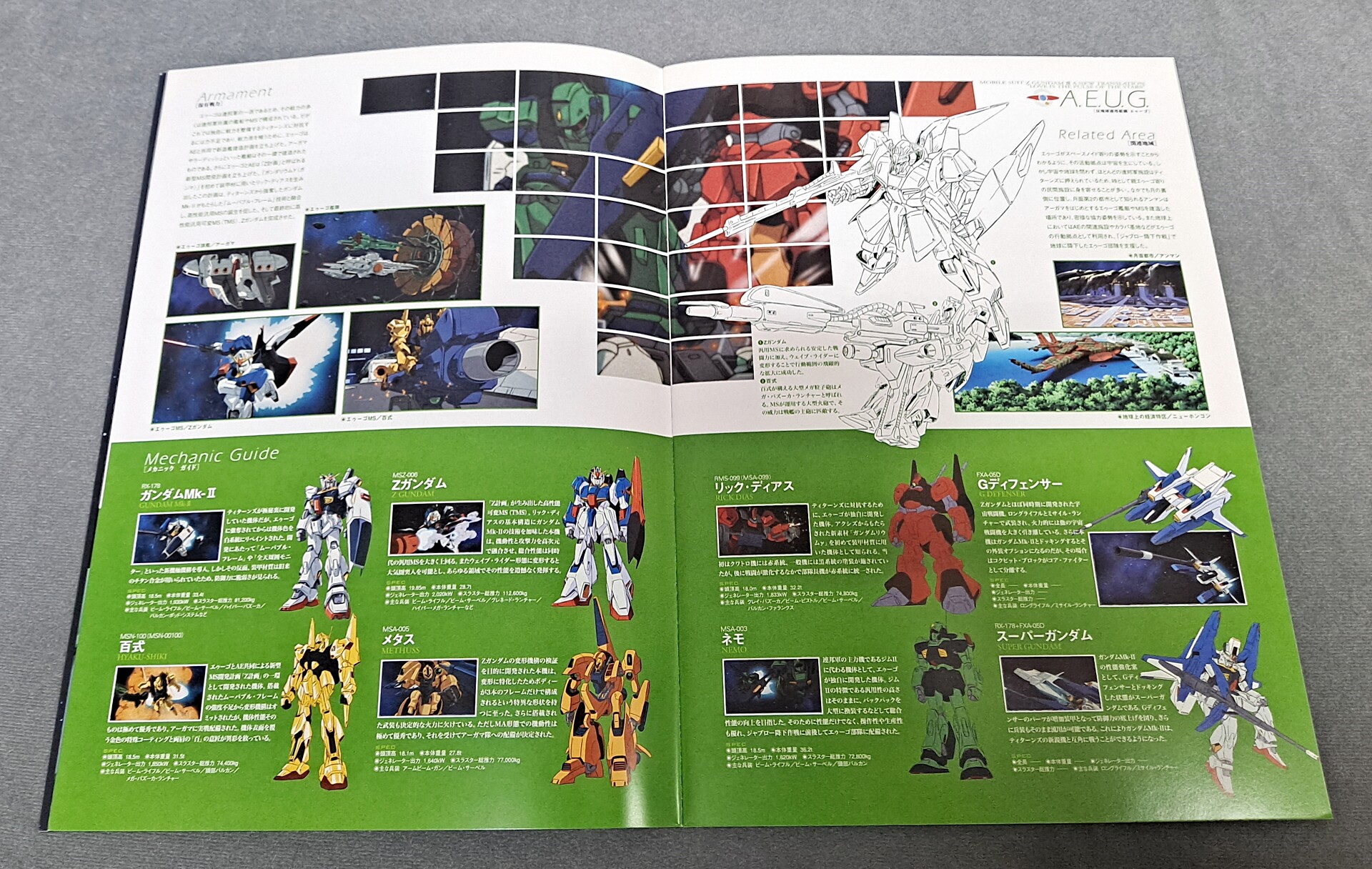 [애니자료] Z건담 극장판 3 팜플렛 - DVDPrime