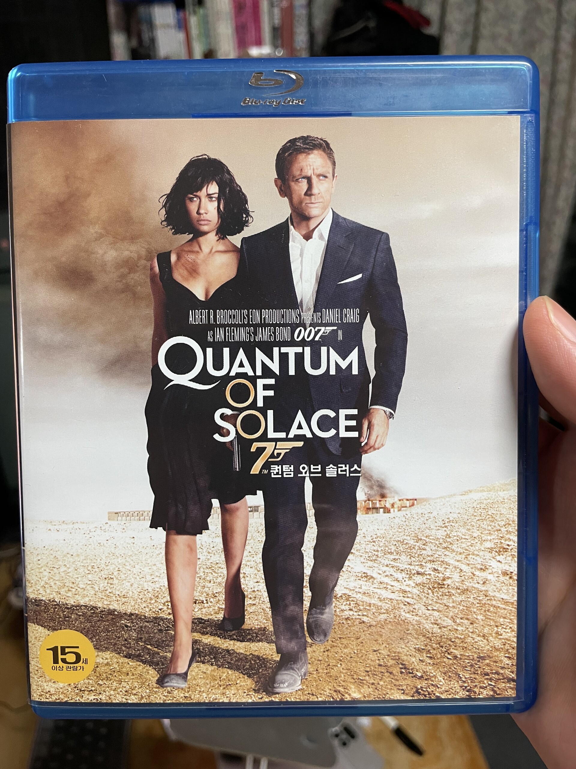 (왼료)007 퀀텀 오브 솔러스 블루레이 일반판 팝니다. - DVDPrime