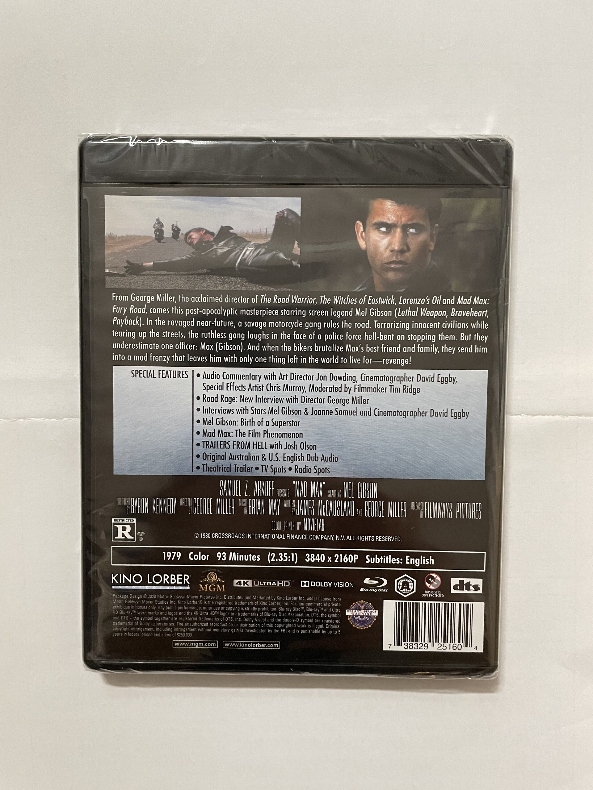 키노로버판 매드맥스 1편 4K 팝니다 - DVDPrime