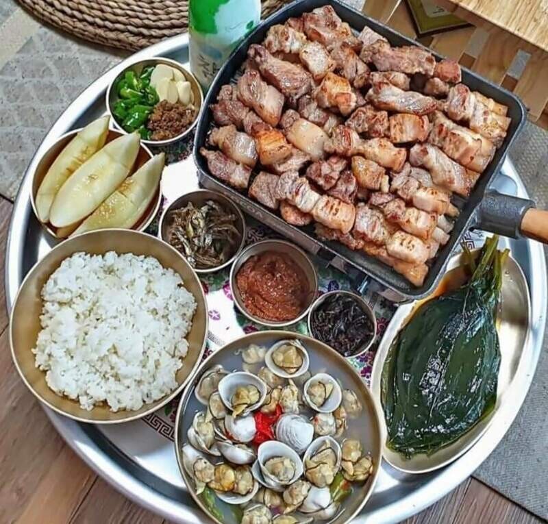 [AI 작품] 한국인의 술상 - DPrime