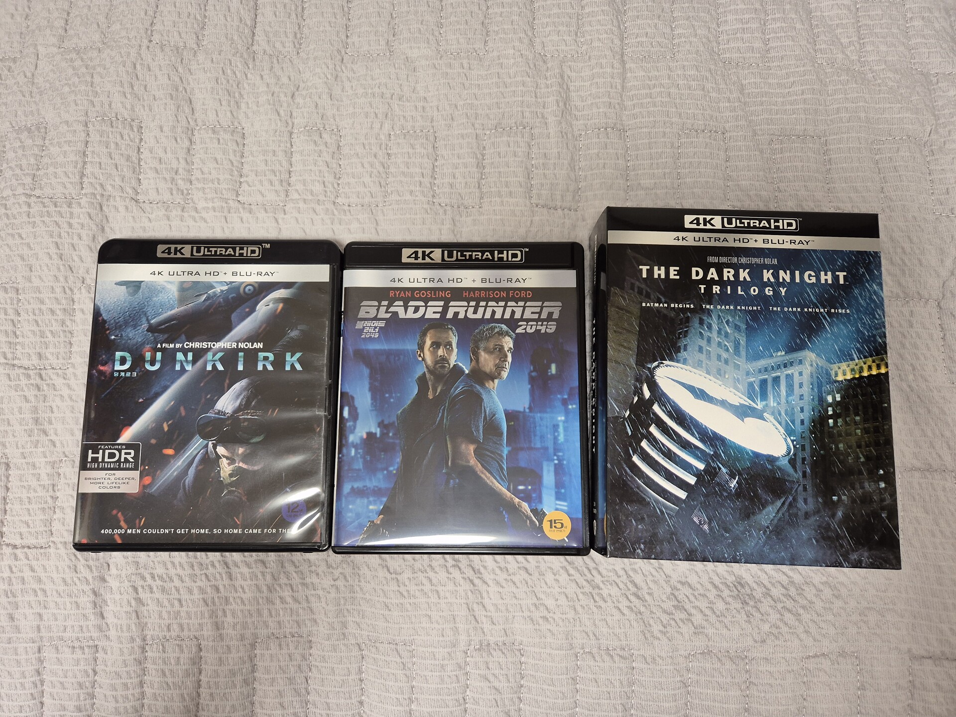 덩케르크, 블레이드 러너 2049 외 3종 판매합니다. - DVDPrime