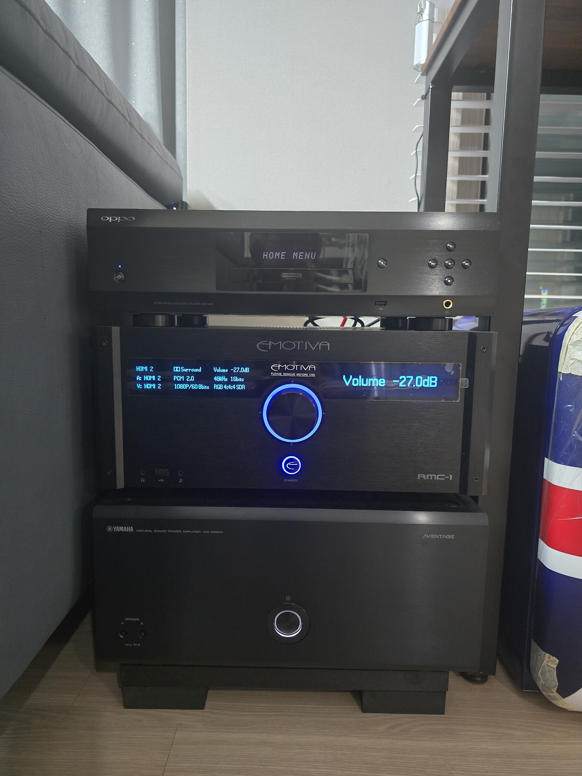 이모티바(Emotiva) RMC-1 프리앰프, PSB C3 / imagine b 판매합니다. - DVDPrime