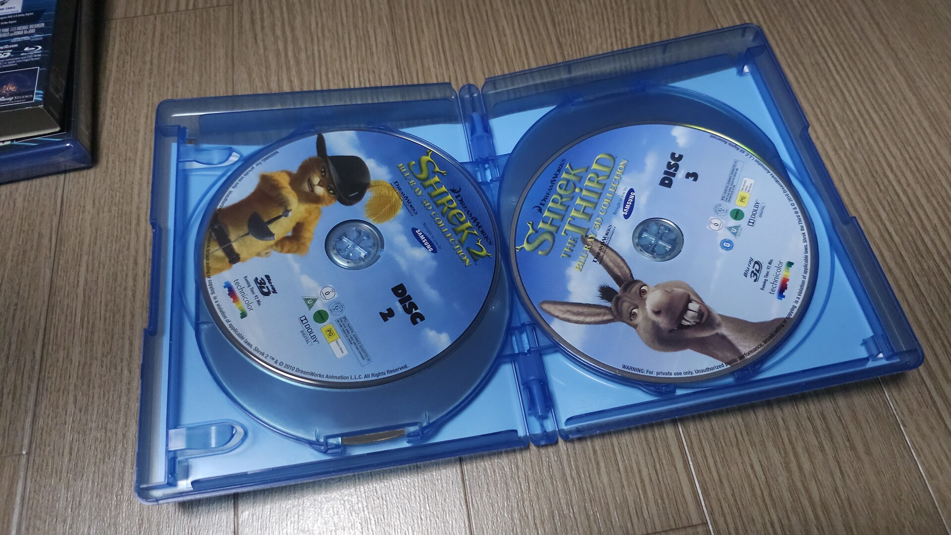 북미 트론, 슈렉 1 2 3 4 3D 판매합니다. - DPrime