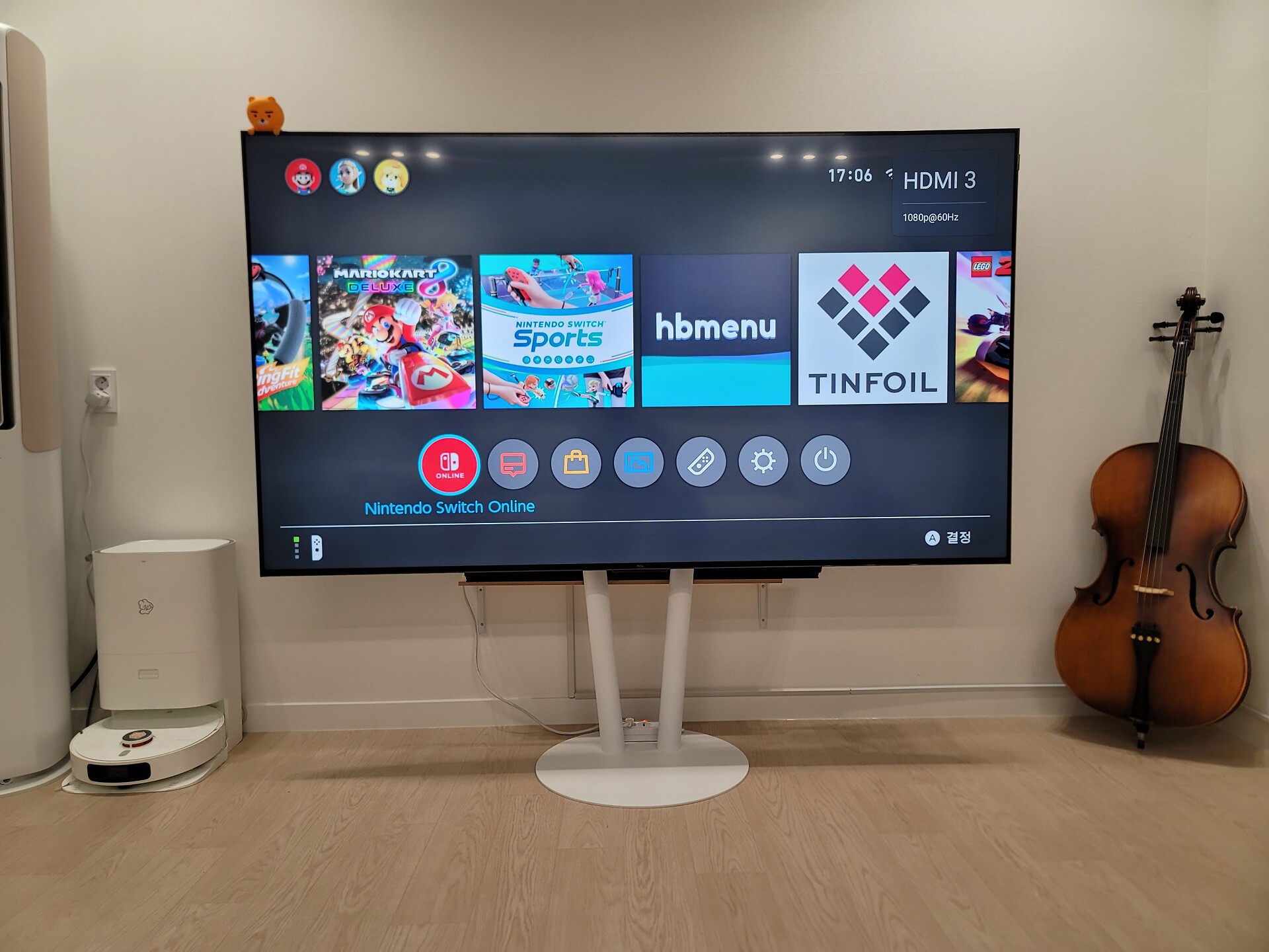 85인치 타공 VS 무타공... - DPrime