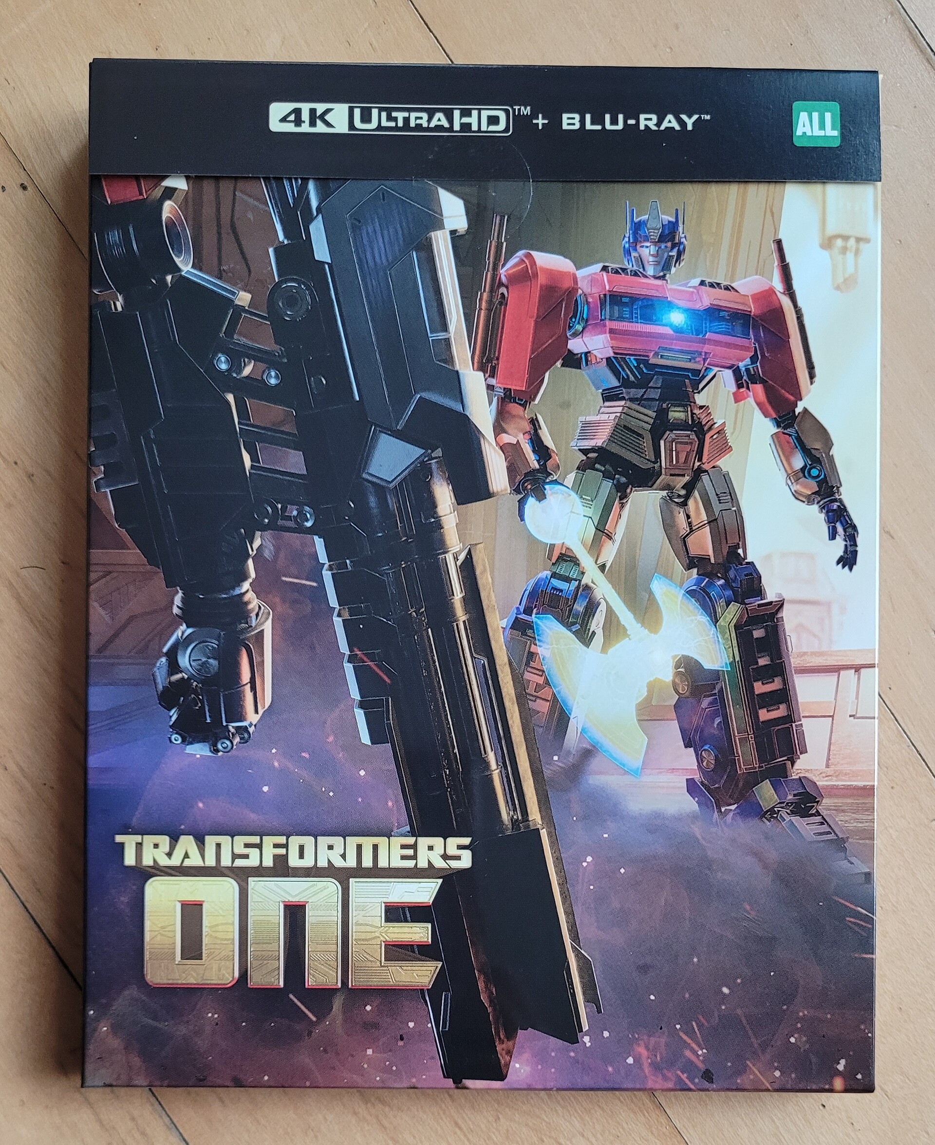 [트랜스포머 ONE, 2024] 초도한정 슬립케이스 4K+BD - DPrime