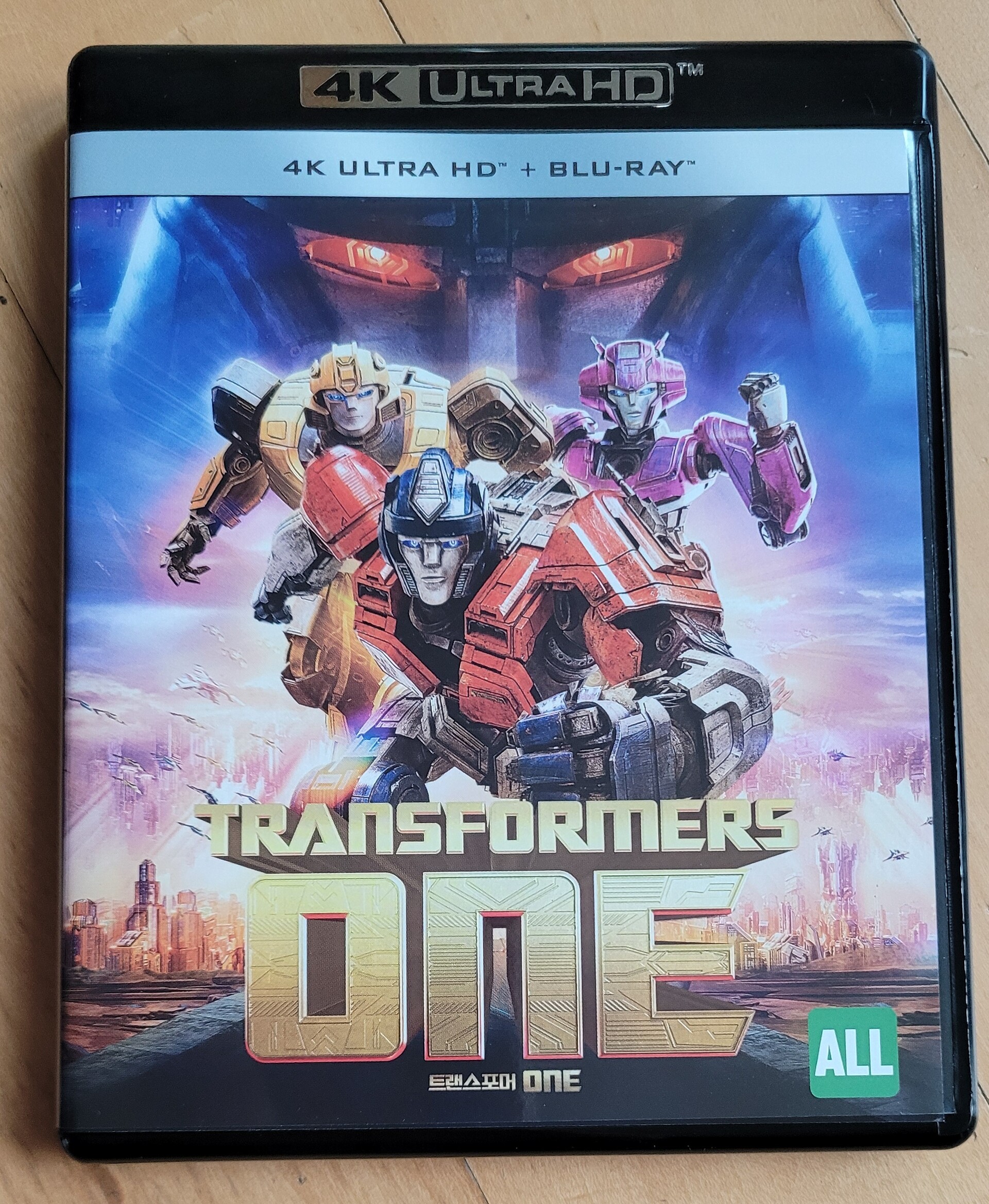 [트랜스포머 ONE, 2024] 초도한정 슬립케이스 4K+BD - DPrime