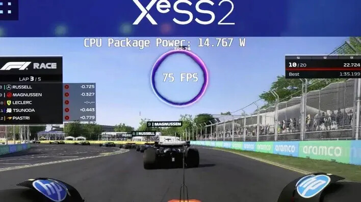 인텔, Arrow Lake H에서 프레임 생성 기능 갖춘 XeSS 2 데모 공개 - DVDPrime