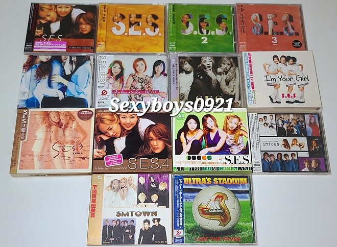 S.E.S. 국내 히트곡 일본 & 대만판, SM타운 모음. - DVDPrime