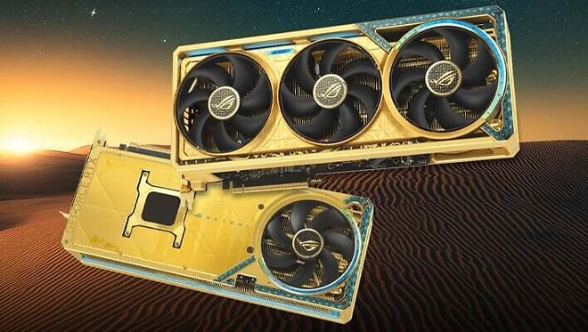 ASUS, ROG 아스트랄 RTX 5090 골드 에디션 공개 - DVDPrime