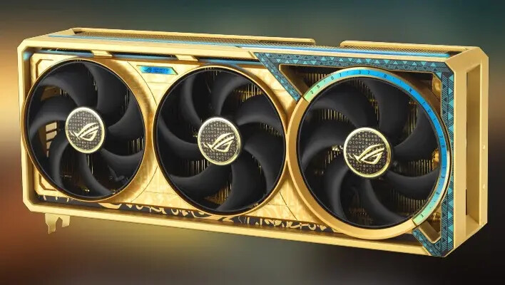 ASUS, ROG 아스트랄 RTX 5090 골드 에디션 공개 - DVDPrime