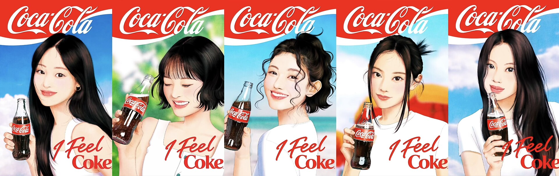 NJZ X 코카콜라 X 빌보드 광고 'I Feel Coke' - DPrime