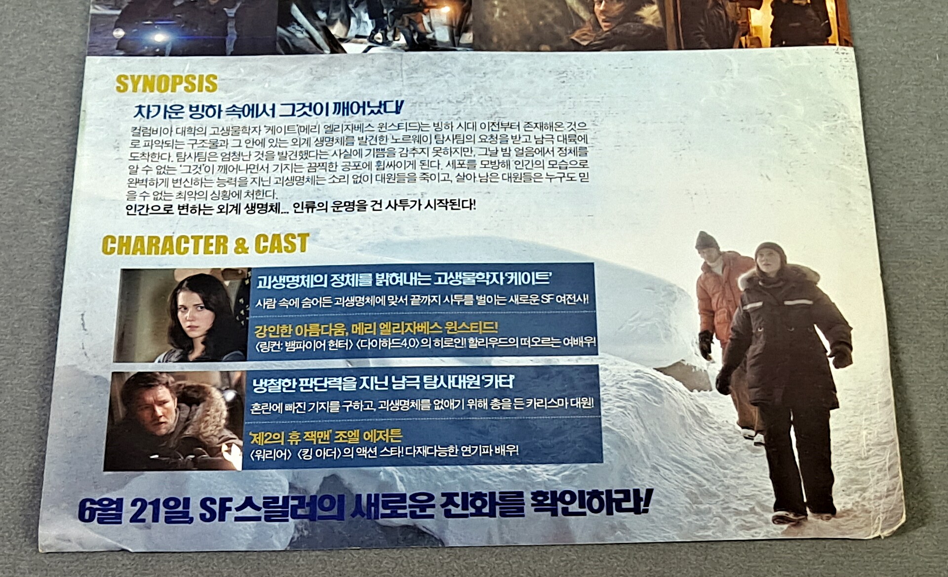 [영화자료] 더씽 (2011년) 전단지 - DVDPrime