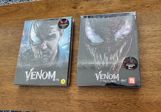 (판매완료)위트 베놈 4k 풀슬립 미개봉 1,2 - DPrime