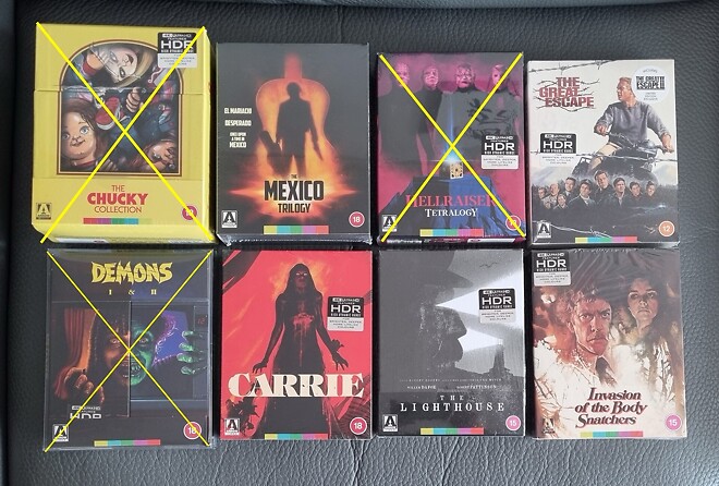 [완료] 대탈주 4K 외 애로우 비디오 타이틀 다수 판매합니다 - DVDPrime