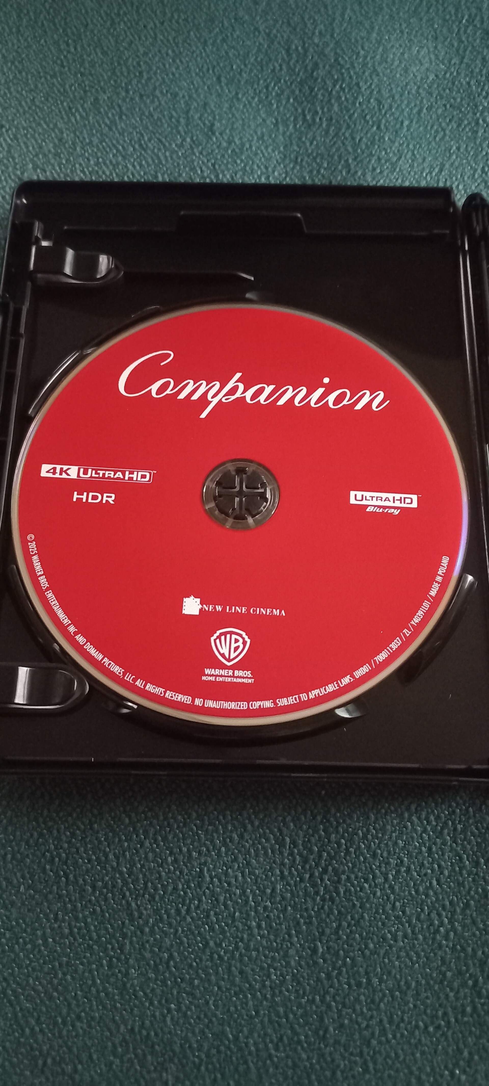 컴패니언 4K UHD + 블루레이 언박싱 - DVDPrime