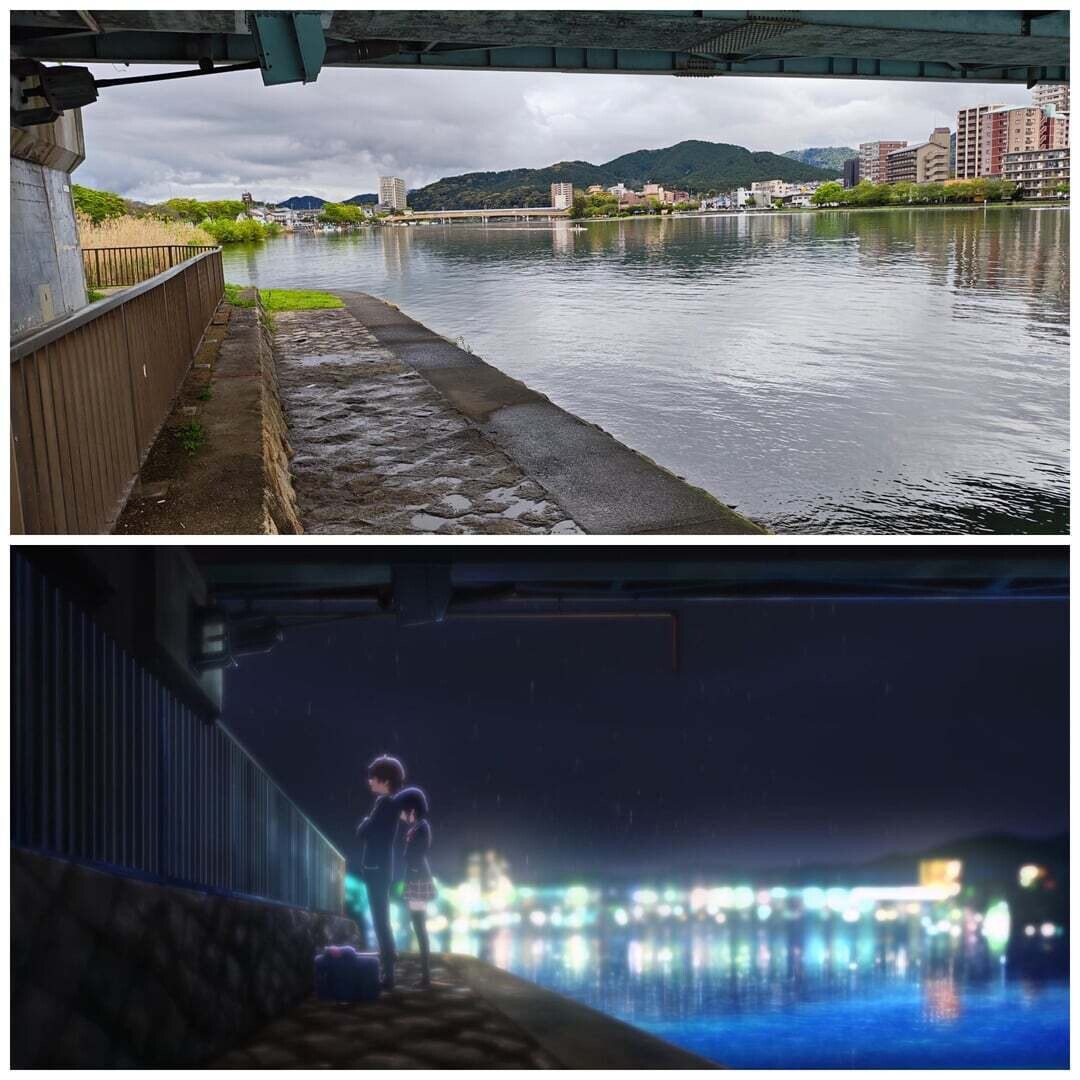 애니 vs. 실제장소 - DVDPrime