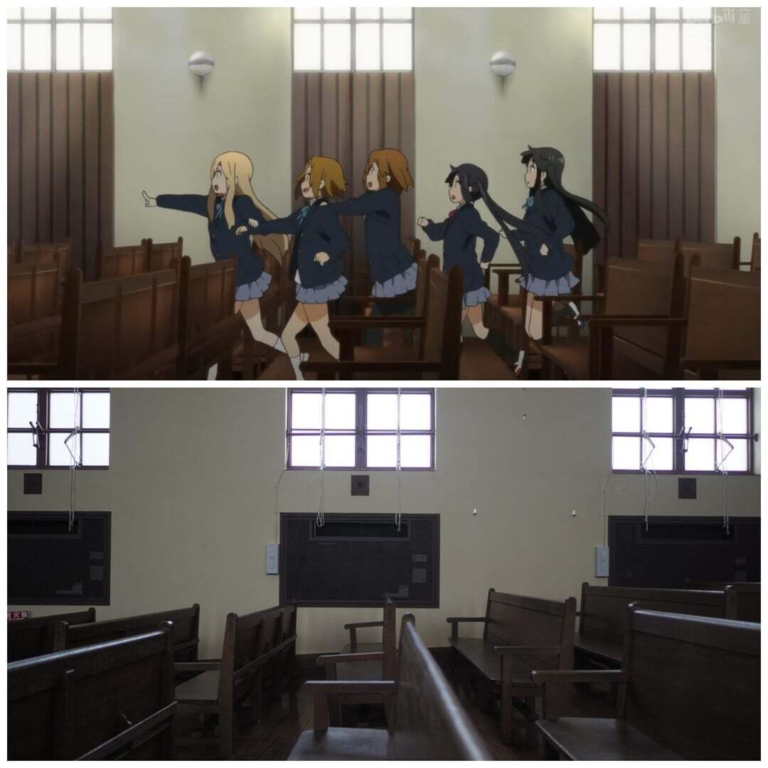 애니 vs. 실제장소 - DVDPrime