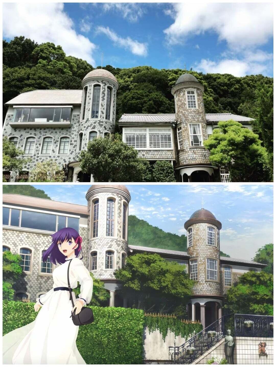 애니 vs. 실제장소 - DVDPrime