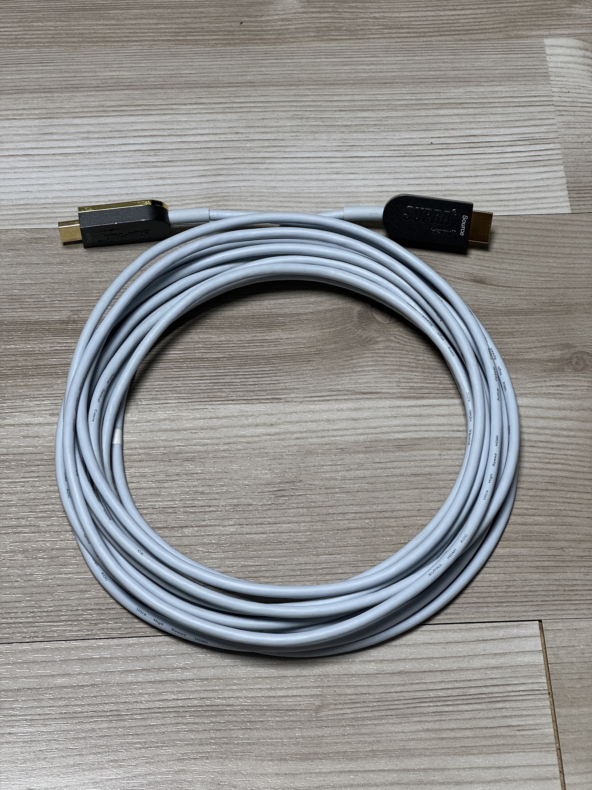 Supra HDMI 2.1 AOC 6미터 판매합니다. - DVDPrime