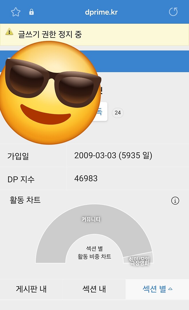 "컷" 당하셨네요 - DVDPrime