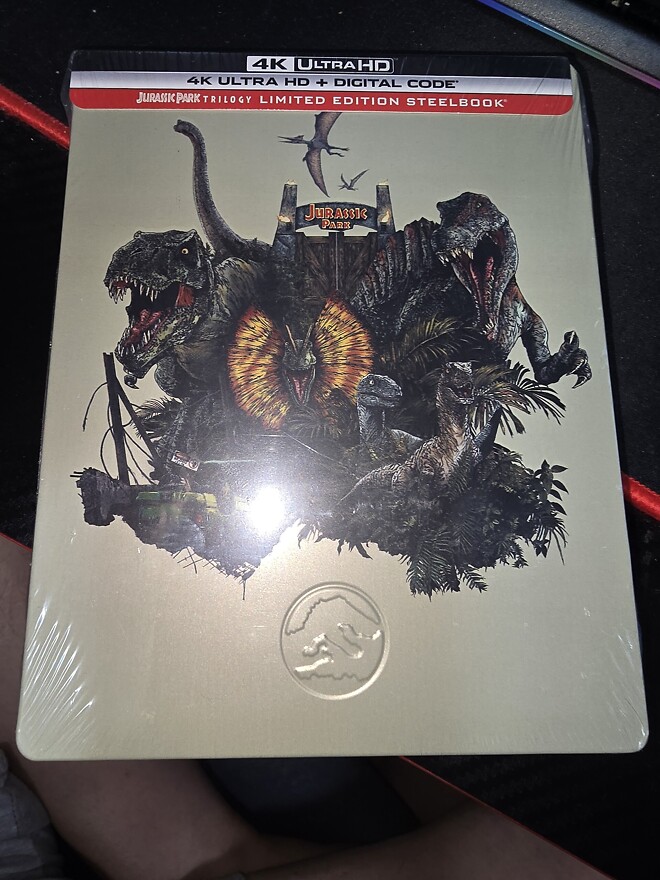 미마존에 주문한 쥬라기공원, 월드 돌비비전신판4K UBD 스틸북 도착했습니다. - DVDPrime