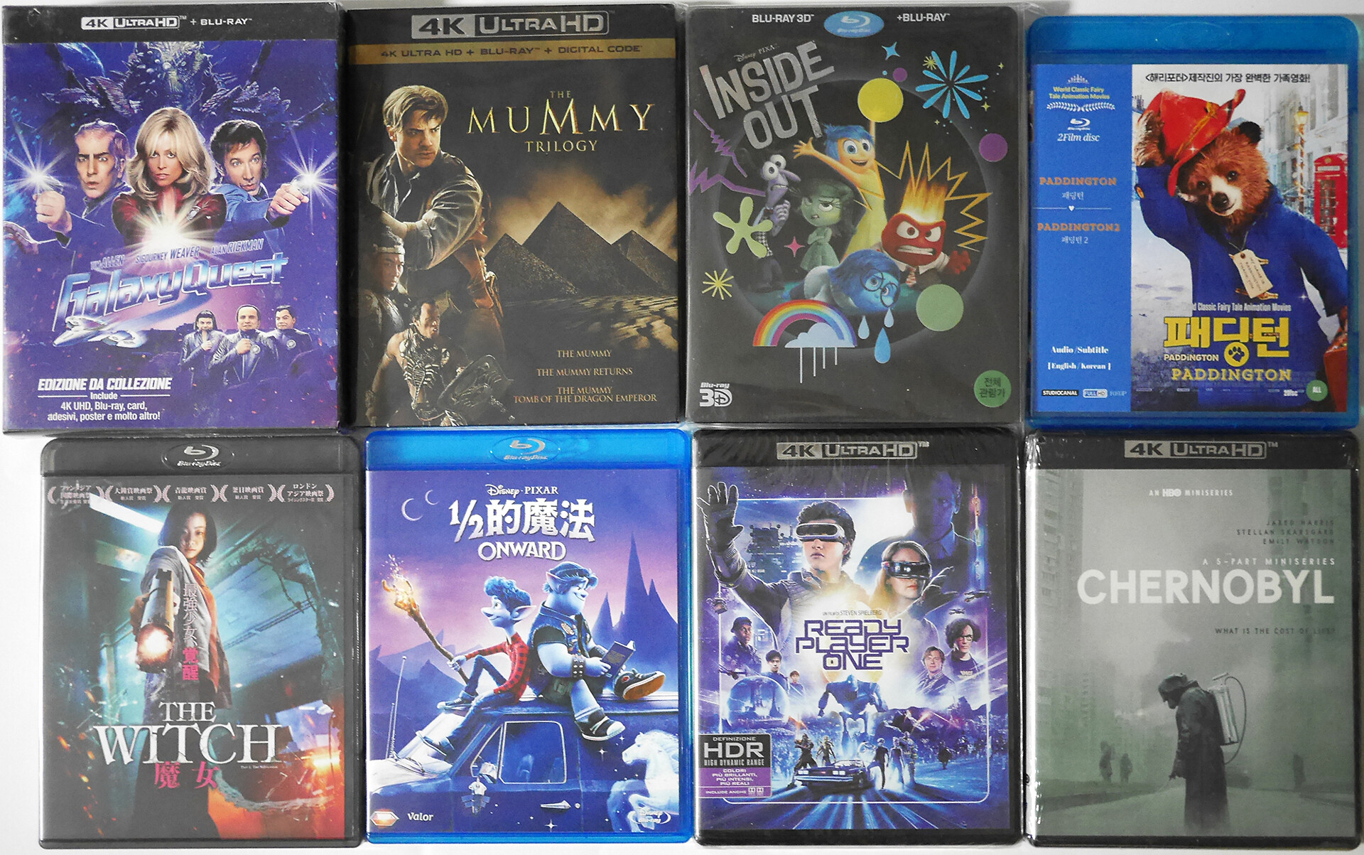 블루레이 타이틀 20종 및 소니 4K BD 레코더 판매합니다. - DVDPrime